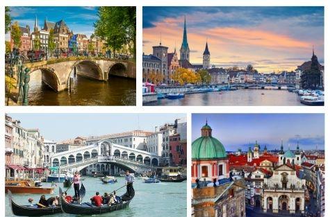 Circuito Bus Europa Interior 16 días - SMSVacaciones